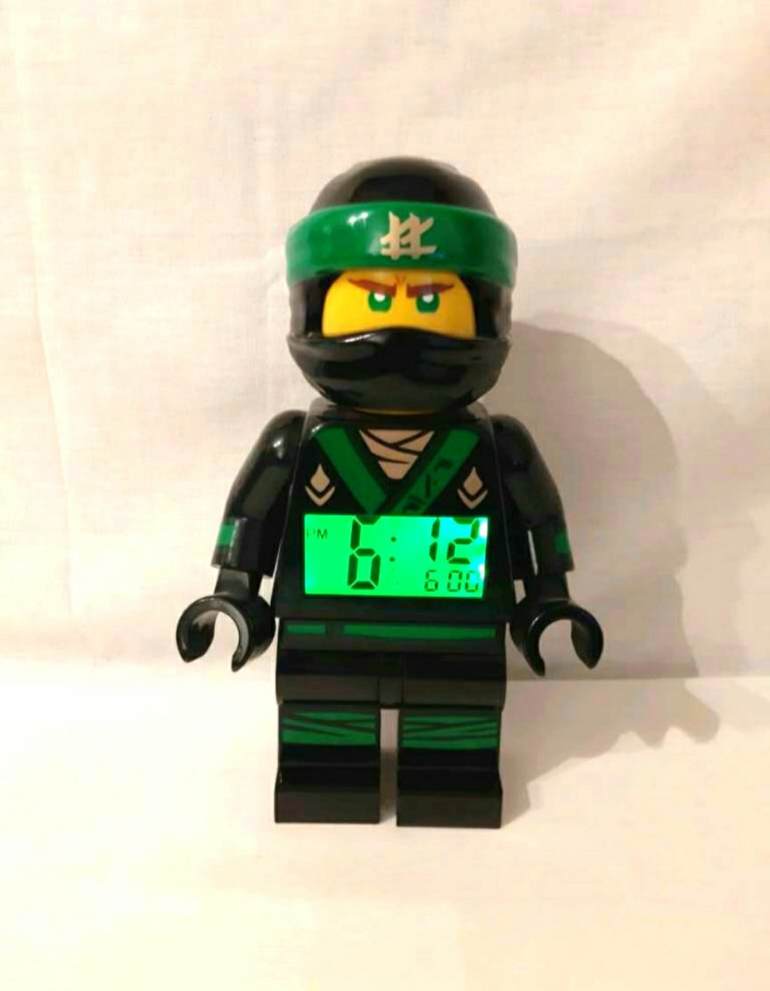 LEGO® Ninjago Movie Lloyd Minifigur Uhr Wecker mit Alarmfunktion ...